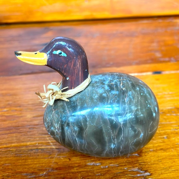 Stone Age Creations | Accents | Stone Age Creations Onyx Mallard Duck ...